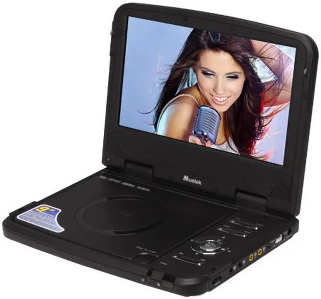 Mustek MP95A 9" Portable DVD Player - Newegg.com