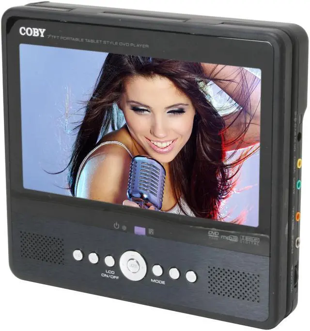 COBY TF-DVD7060 7" Widescreen TFT Portable DVD/CD/MP3 Players - Newegg.com