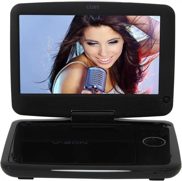 COBY TFDVD1029 10.2" Portable DVD/CD/MP3 Player - Newegg.com