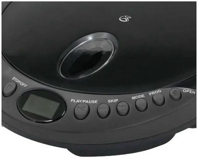 GPX Portable Compact CD Player with Earbuds - Black PC101B - Newegg.com