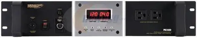 MONSTER MP PRO 3500 Rack Mountable PowerCenter with Clean Power Stage 3 ...
