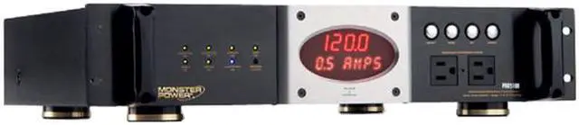MONSTER PRO 5100 Rack Mountable PowerCenter w/Clean Power Stage & 12 ...