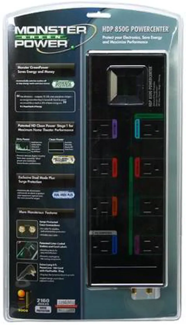 Monster - GreenPower PowerCenter (HDP 850G) - Newegg.com