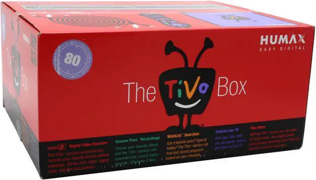 Humax T800 80 Hours TiVo Series2 Digital Video Recorder - Newegg.com