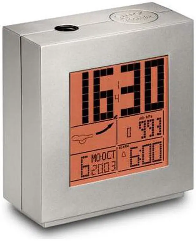 Oregon Scientific PSS02A-R Starck Small Visual Projection Clock - Red ...