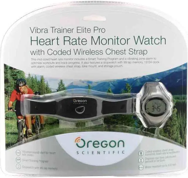 Oregon Scientific SE233 Vibra Trainer Fit Pro Heart Rate Monitor ...