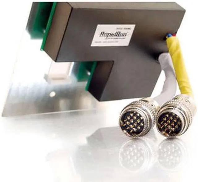 CABLES TO GO 42310 RapidRun Double Gang Integrated Wall Plate - Brushed ...