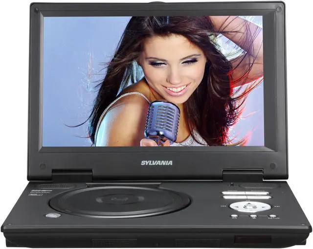 Refurbished: Sylvania SDVD1023 CURTIS 10" Portable DVD Player with ...