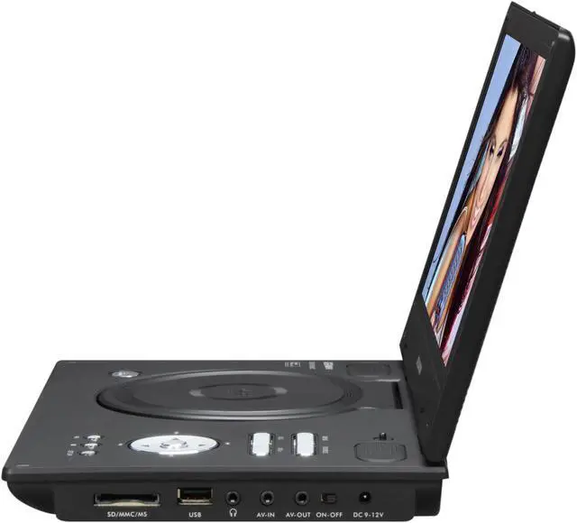 Refurbished: Sylvania SDVD1023 CURTIS 10" Portable DVD Player with ...