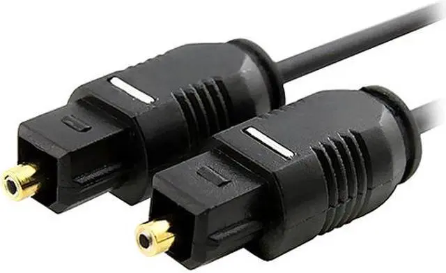 Insten Model 675531 3 ft. 2Pk Optical Cable Digital Audio Optic Toslink ...