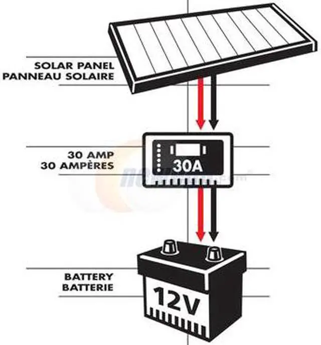 Sunforce 60032 30 Amp Digital Charge Controller - Newegg.ca
