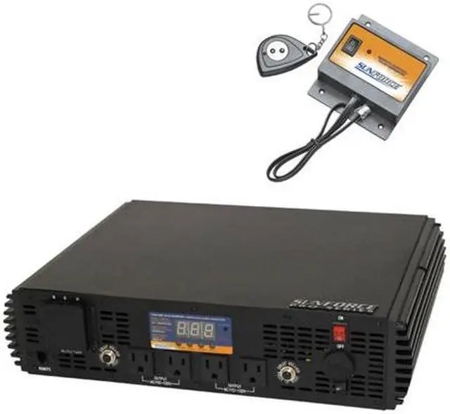 Sunforce 11260 2500 Watt Pure Sine Wave Inverter - Newegg.com