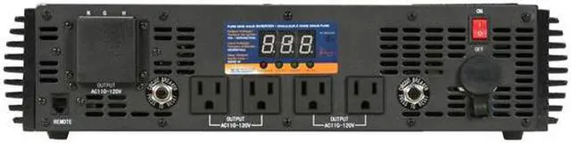 Sunforce 11260 2500 Watt Pure Sine Wave Inverter - Newegg.com