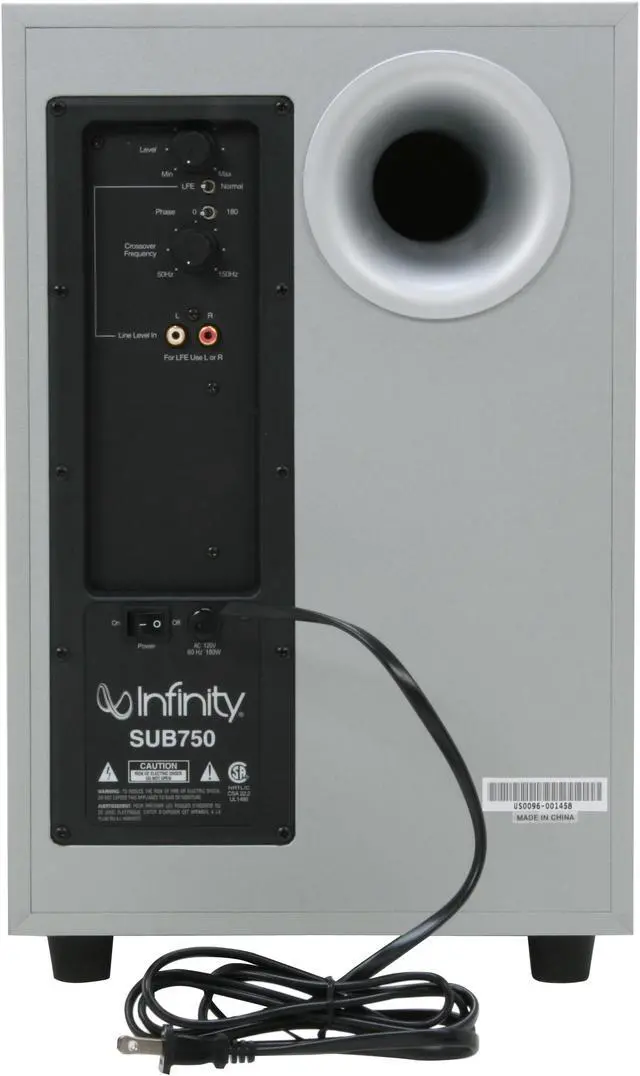 Infinity TSS-SUB750 Platinum 10" Powered Subwoofer Single - Newegg.com