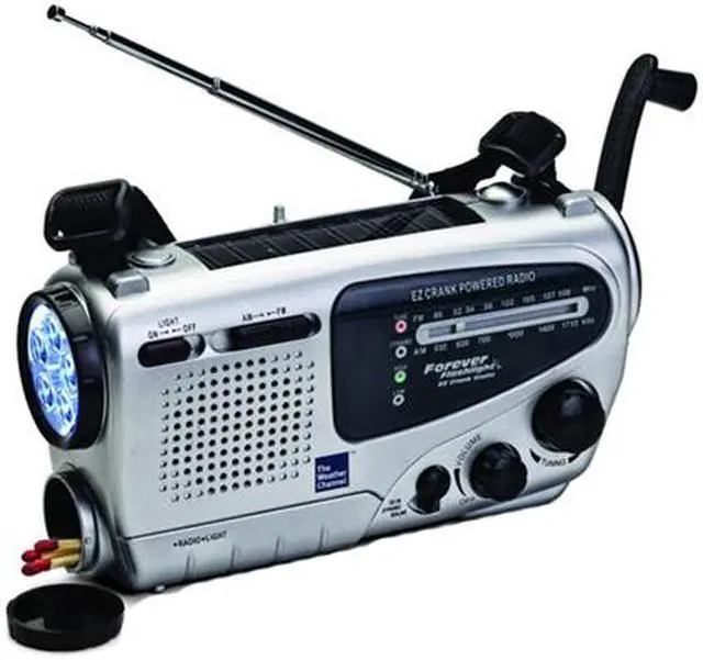 Excalibur Electronics H690-WC Weather Channel EZ Crank&trade Radio ...