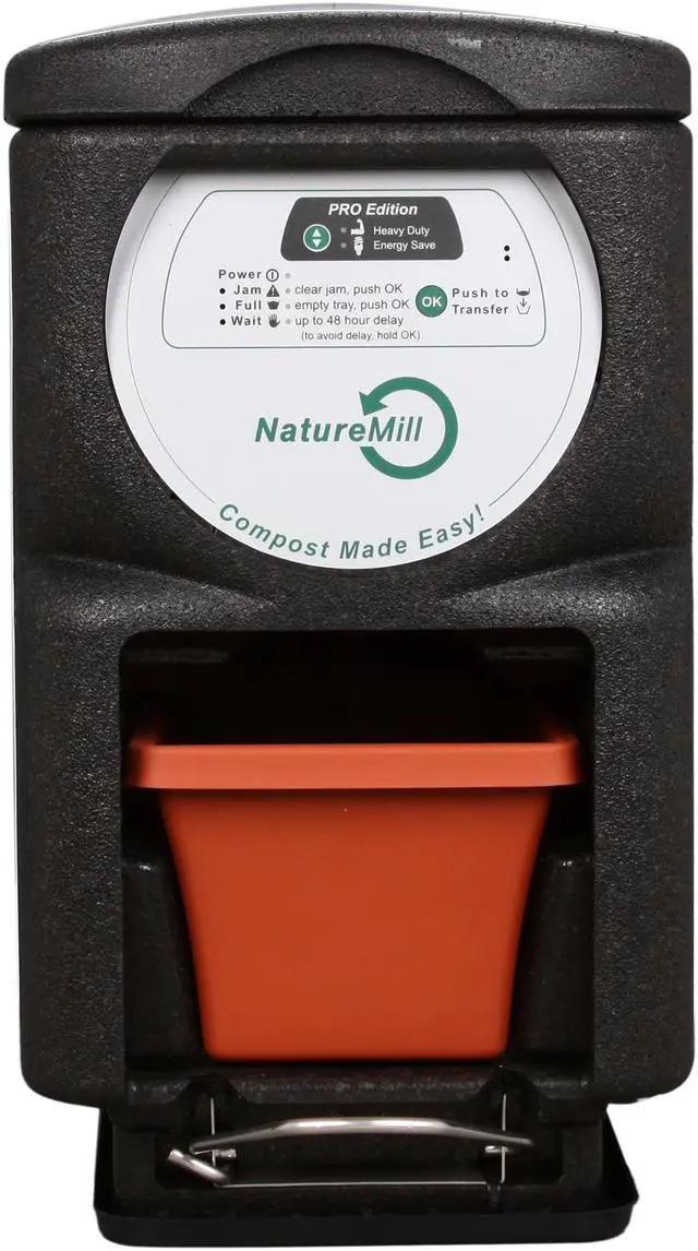 NatureMill 52CE PRO XE Compost Bin Silver - Newegg.com