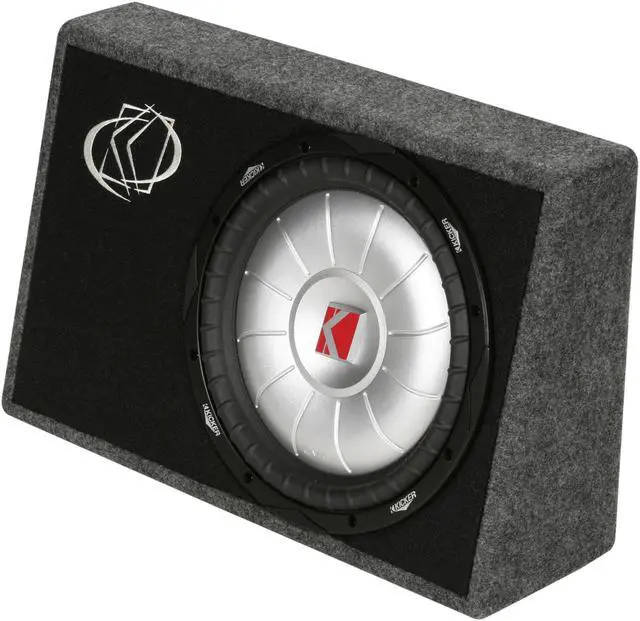 Kicker 12" 800W CompVT Loaded Subwoofer Box - Newegg.com