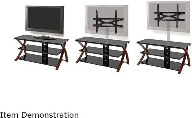 Z-Line ZL434-50MxviiU Up to 60" Cherry Makena Flat Panel 3 in 1 ...