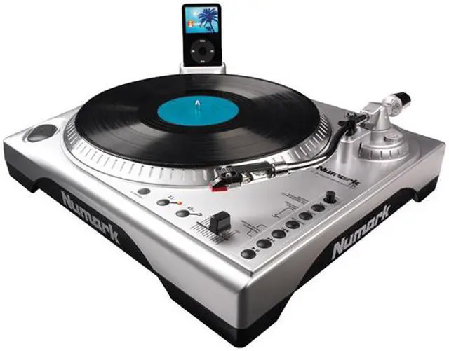 Numark TTI USB Turntable with Pitch Control and Universal Dock - Newegg.com