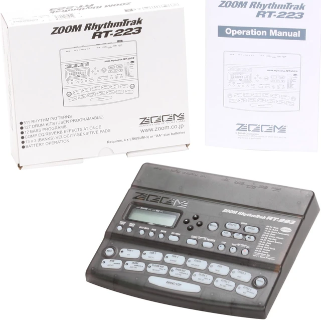 Zoom RT-223 RhythmTrak Drum Machine - Newegg.com