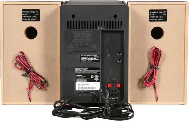 PHILIPS CD/Radio/iPod Dock 1-Disc Changer Shelf System DC156/37 - Newegg.com