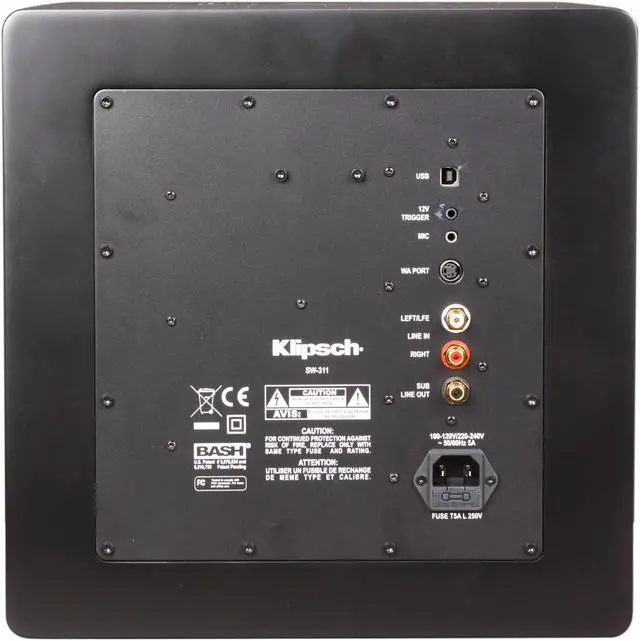 Klipsch Reference SW-311 Subwoofer, Black Satin Single - Newegg.com