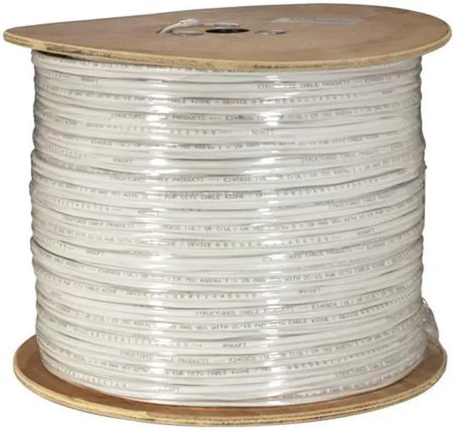 SCP Model RG59/U-95-S/1000 1000 ft. RG59 Quad Shield with 18-Gauge ...
