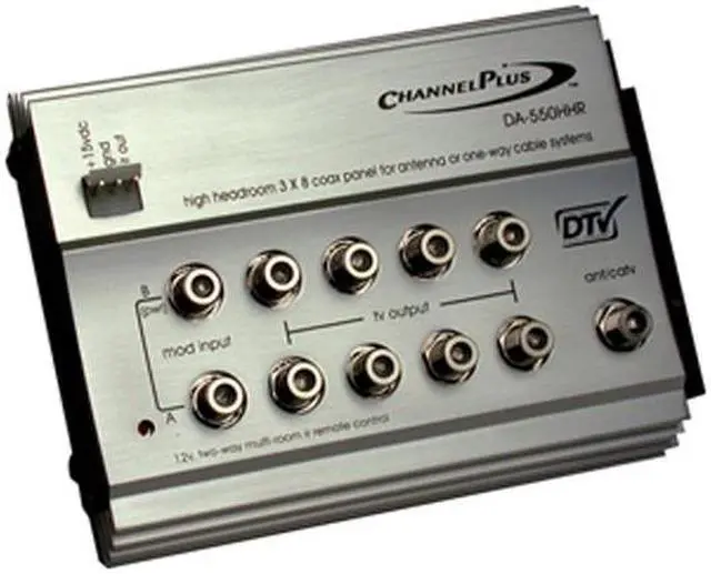 Channel Plus - High Headroom Video Distribution Amplifier w/ 12-Volt IR ...