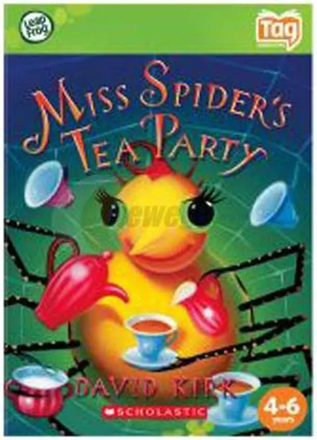 LeapFrog 24202 NEW! Tag Activity Storybook Miss Spider's Tea Party ...
