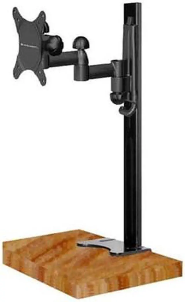 Level Mount DCDSK30DJ Up to 30" Desktop Full Motion TV Mount LED & LCD ...