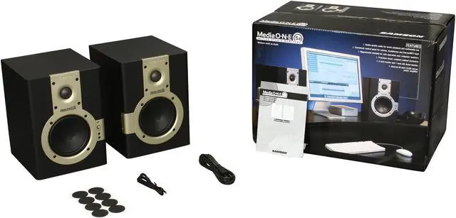 Samson Media One 5A Active Studio Monitors - Newegg.com