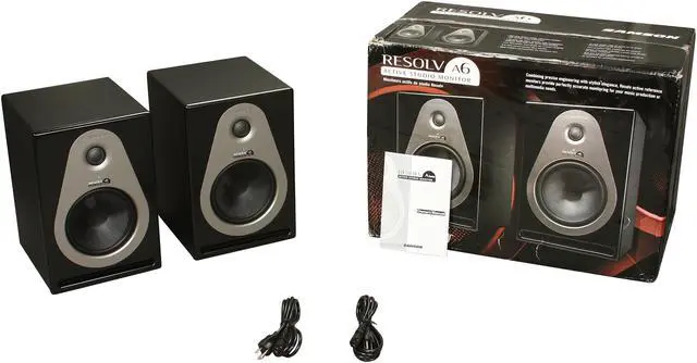 Samson Resolv A6 Active Studio Reference Monitors - Newegg.com
