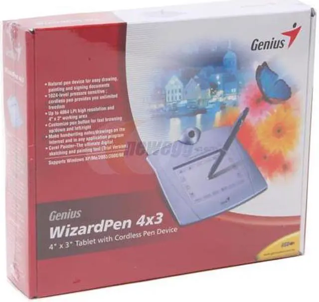 Genius WizardPen 4x3 USB Cordless Natural Pen Device - Newegg.com