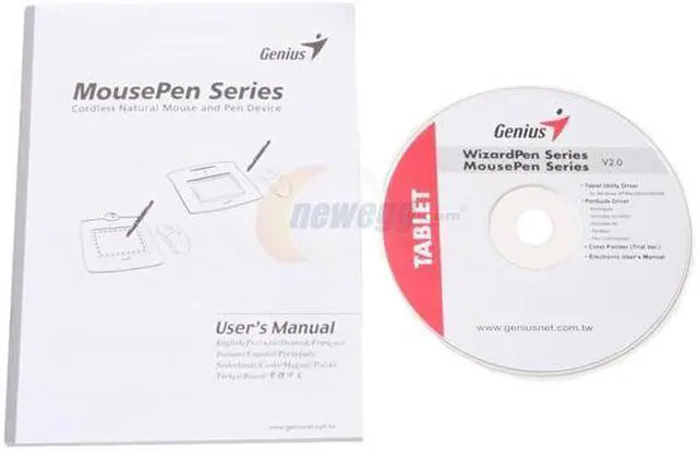 Genius WizardPen 4x3 USB Cordless Natural Pen Device - Newegg.com