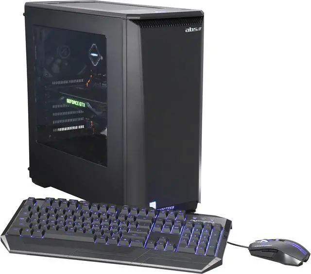 Open Box: ABS Eclipse Vortex Gaming PC Intel Core i5 6th Gen 6600K (3.50 GHz) 16 GB DDR4 2 TB ...