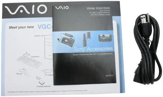 SONY VAIO VGC-RB30 Pentium 4 530J(3.0GHz) 512MB DDR 200GB Intel GMA 900 ...