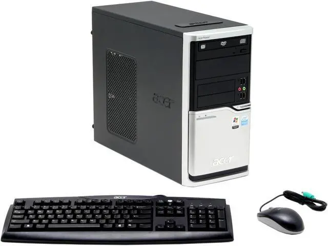 Acer Desktop PC Power APFH-EP9250P Intel Pentium D 925 1GB DDR2 160GB ...