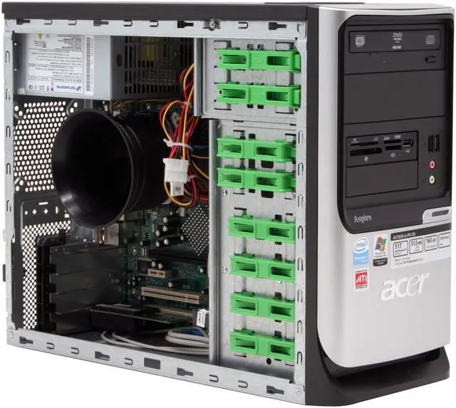 Open Box: Acer Desktop PC Aspire AST650-U-P5170 Intel Pentium 4 517 ...