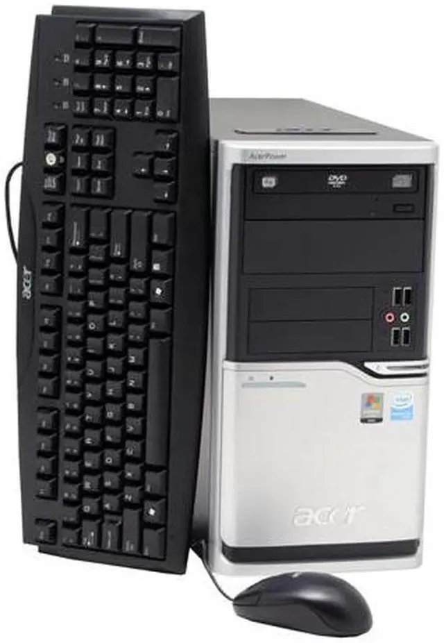 Open Box: Acer Desktop PC Power APFH-EP6310C Intel Pentium 4 631 512MB ...