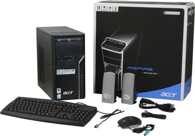 Acer Desktop PC Aspire AM1610-ED2180A Intel Pentium E2180 2GB DDR2 ...