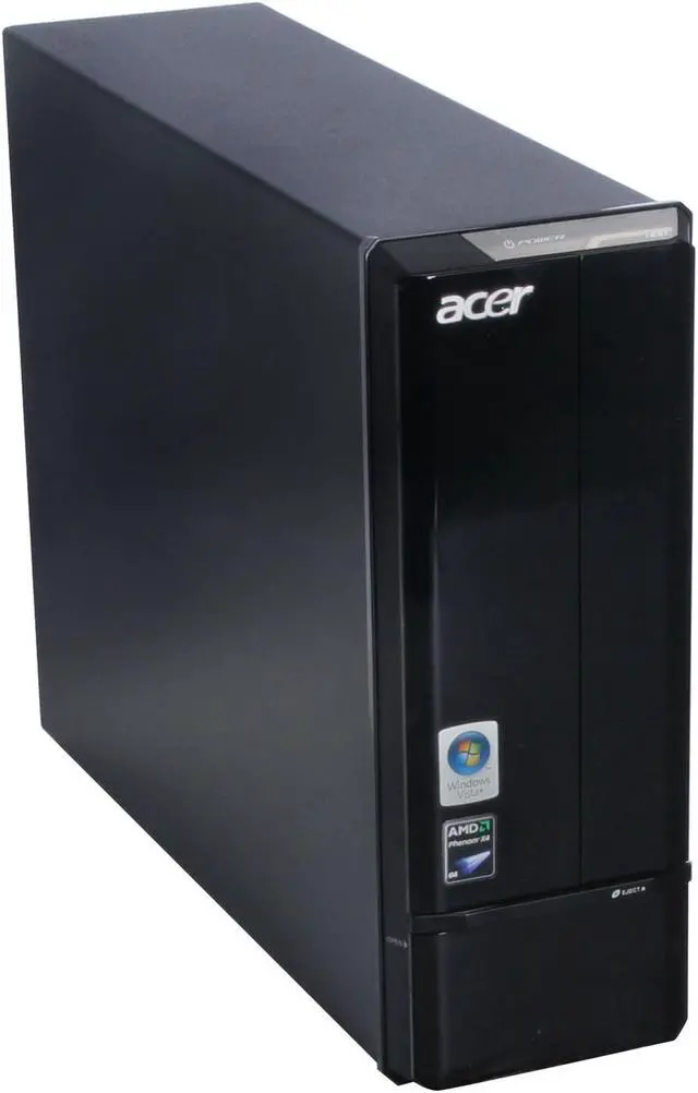 Open Box: Acer Desktop PC Aspire AX1300-U1802A AMD Phenom X4 9650 4GB ...