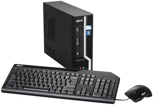 Acer Desktop PC Veriton VX275-UD6600C Intel Pentium E6600 3GB DDR3 ...