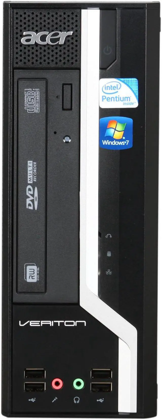 Acer Desktop PC Veriton VX275-UD6600C Intel Pentium E6600 3GB DDR3 ...