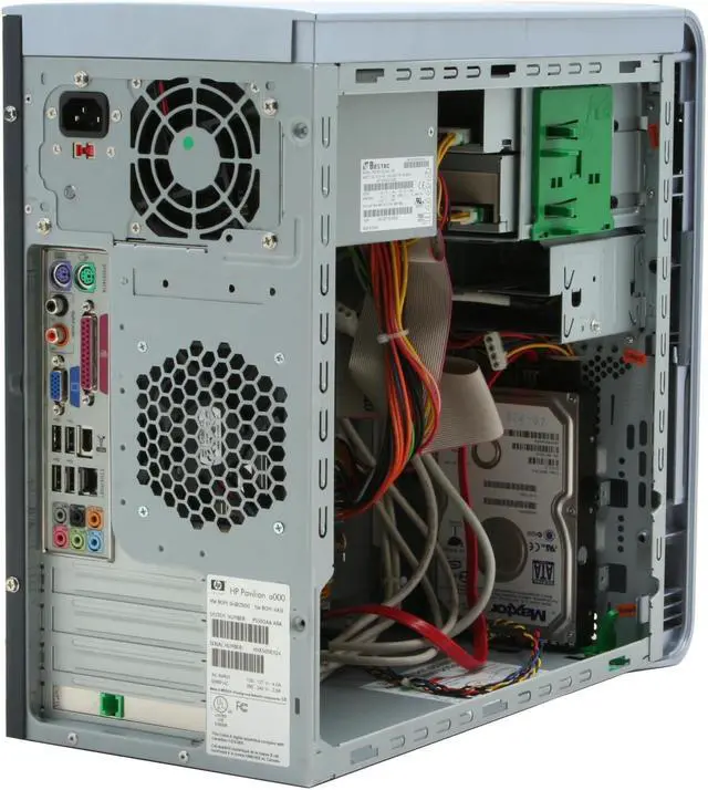 HP Desktop PC a824n Intel Pentium 4 530 1GB DDR 200GB HDD Microsoft ...