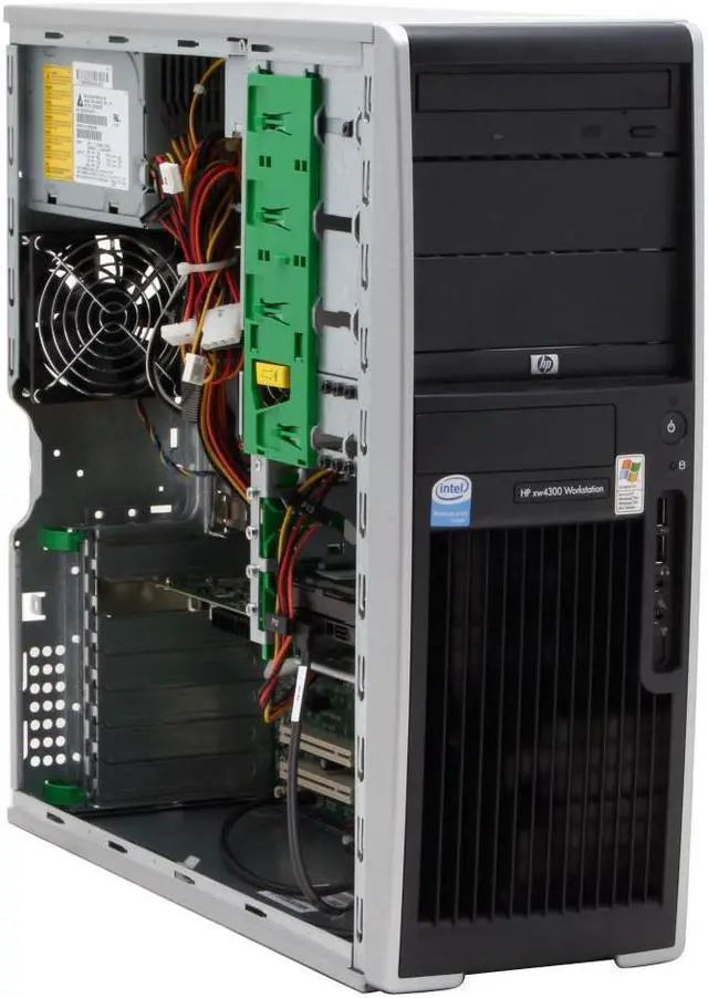 HP Workstation xw4300(PZ010UT#ABA) Intel Pentium 4 521 512MB DDR2 80GB ...