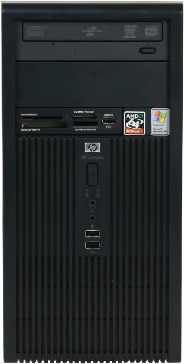 HP Compaq Desktop PC dx2250(RT880UT#ABA) 4000+ 1GB DDR2 80GB HDD ...