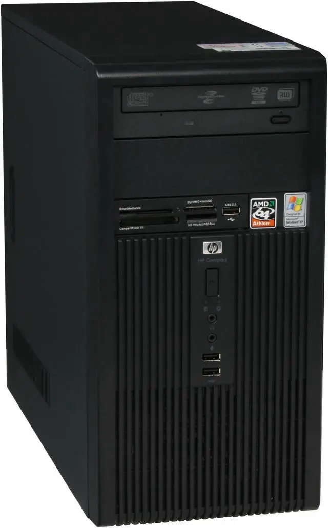 HP Compaq Desktop PC dx2250(RT880UT#ABA) 4000+ 1GB DDR2 80GB HDD ...