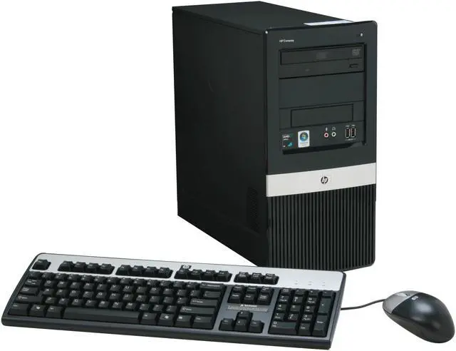 HP Compaq Desktop PC dx2450(KA545UT#ABA) AMD Athlon X2 4450B 1GB DDR2 ...