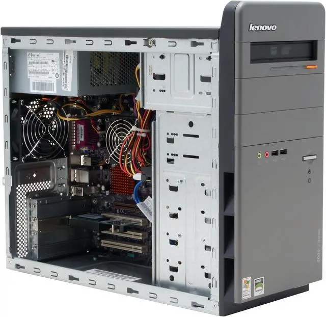 Lenovo Desktop PC 3000 J105 8258J6U 3000+ 512MB DDR 80GB HDD Windows XP ...