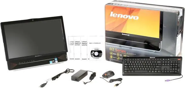 Lenovo Desktop PC IdeaCentre B305(4031-1FU) AMD Athlon II X2 235e 4GB DDR3 500GB HDD 21.5 ...